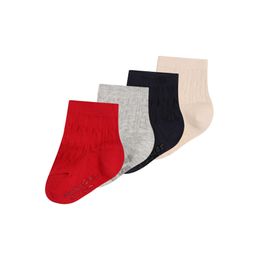 GAP Socken M&auml;dchen Gr&ouml;&szlig;e 22/24 creme / marine / hellgrau / rot