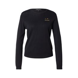 Armani Exchange Pullover Damen Gr&ouml;&szlig;e XL goldgelb / schwarz