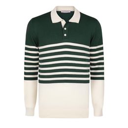 Felix Hardy Pullover Herren Gr&ouml;&szlig;e M gr&uuml;n / wei&szlig;