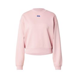 Hugo Sweatshirt 'Delessa' Damen Gr&ouml;&szlig;e M blau / rosa