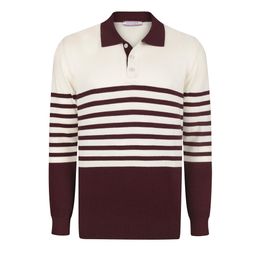 Felix Hardy Pullover Herren Gr&ouml;&szlig;e XXL bordeaux / wei&szlig;