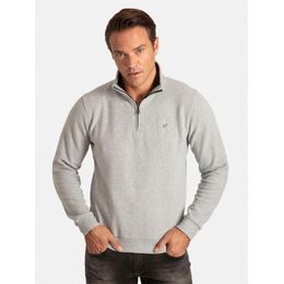 Williot Sweatshirt Herren Gr&ouml;&szlig;e XXL grau / schwarz