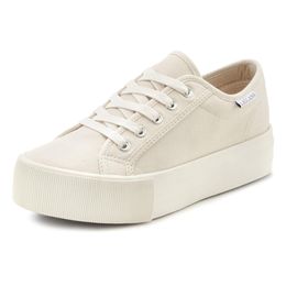 Lascana Sneaker Damen Gr&ouml;&szlig;e 39 creme / wei&szlig;