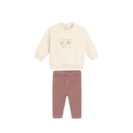 Cool Club Overall Gr&ouml;&szlig;e 80 beige / lila