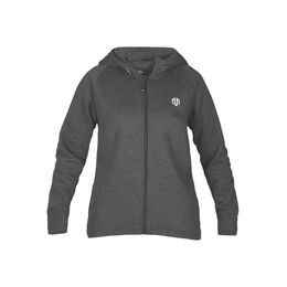 MOROTAI Athletic Zip-Up Hoodie 'Naka' female Grey size M