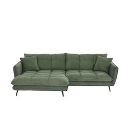 bobb Ecksofa Arianna XL gr&uuml;n Ma&szlig;e (cm): B: 275 H: 90 T: 196.0 &raquo; M&ouml;bel Kraft