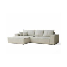 maison de r&ecirc;ve Ecksofa Maze creme Ma&szlig;e (cm): B: 294 H: 70 &raquo; M&ouml;bel Kraft
