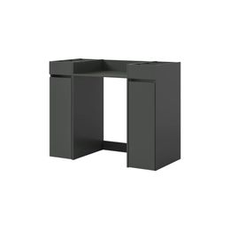 Möbel Kraft Waschmaschinenumbau Set grau Maße (cm): B: 124 H: 101 » Möbel Kraft