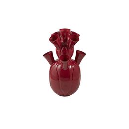 HOME STORY Vase rot Eisen Ma&szlig;e (cm): H: 47 &Oslash;: 22.0 &raquo; M&ouml;bel Kraft