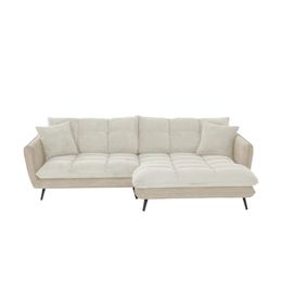 bobb Ecksofa Arianna XL beige Ma&szlig;e (cm): B: 275 H: 90 T: 196.0 &raquo; M&ouml;bel Kraft