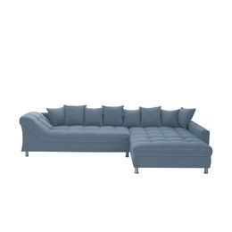 Smart Ecksofa Hanalie blau Maße (cm): B: 340 H: 95 T: 226.0 » Möbel Kraft