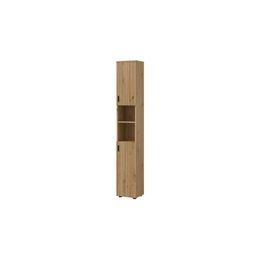 M&ouml;bel Kraft Hochschrank holzfarben Ma&szlig;e (cm): B: 30 H: 192 &raquo; M&ouml;bel Kraft