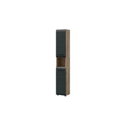 M&ouml;bel Kraft Hochschrank holzfarben Ma&szlig;e (cm): B: 30 H: 185 &raquo; M&ouml;bel Kraft