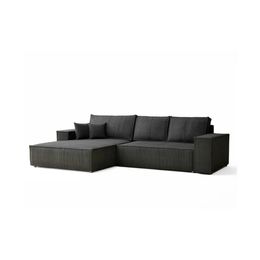 maison de r&ecirc;ve Ecksofa Maze grau Ma&szlig;e (cm): B: 294 H: 70 &raquo; M&ouml;bel Kraft