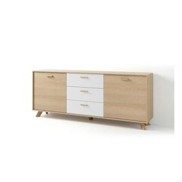 by Living Sideboard holzfarben Ma&szlig;e (cm): B: 180 H: 72,5 &raquo; M&ouml;bel Kraft