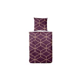 M&ouml;bel Kraft Bettw&auml;sche-Set lila/violett Ma&szlig;e (cm): B: 155 H: 1 &raquo; M&ouml;bel Kraft