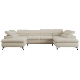 M&ouml;bel Kraft Wohnlandschaft Peter beige Ma&szlig;e (cm): B: 346 H: 76 &raquo; M&ouml;bel Kraft