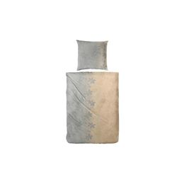 M&ouml;bel Kraft Bettw&auml;sche-Set grau Ma&szlig;e (cm): B: 155 H: 1 &raquo; M&ouml;bel Kraft