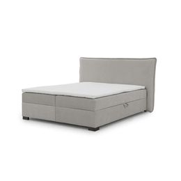 S-STYLE Boxbett mit Bettkasten Strukturstoff mit Cordoptik H3 Lovetti grau Ma&szlig;e (cm): B: 160 H: 119 &raquo; M&ouml;bel Kraft