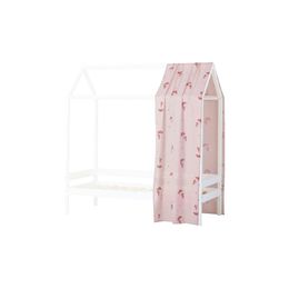 Hoppekids Hausbett-Vorhang 70x160 cm rot Ma&szlig;e (cm): B: 65 H: 190 &raquo; M&ouml;bel Kraft