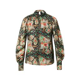 Warehouse Bluse Damen Gr&ouml;&szlig;e L grasgr&uuml;n / hellrot / schwarz / offwhite