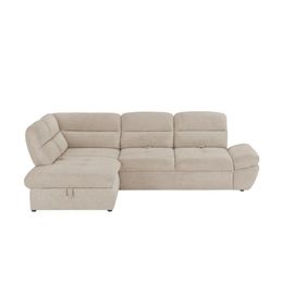 switch Ecksofa Galiano beige Ma&szlig;e (cm): B: 284 H: 93 T: 218.0 Sofas > Sofas nach Material > Stoffsofas &raquo; Sofa DE