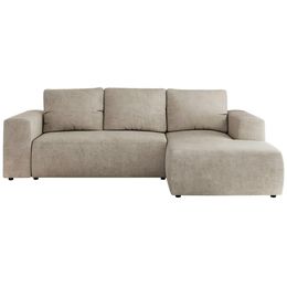 M&ouml;bel Kraft Ecksofa Beige mit Schlaffunktion Trentino beige Ma&szlig;e (cm): B: 266 H: 89 &raquo; M&ouml;bel Kraft