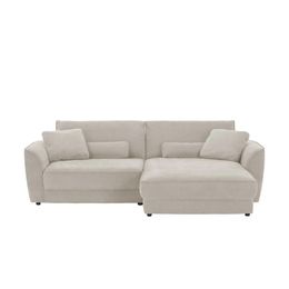Lounge Collection Ecksofa Erion creme Ma&szlig;e (cm): B: 264 H: 83 T: 200.0 Sofas > Sofas nach Material > Stoffsofas &raquo; Sofa DE