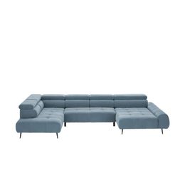 switch Wohnlandschaft Mavel blau Ma&szlig;e (cm): B: 367 H: 93 T: 208.0 Sofas > Sofas nach Material > Stoffsofas &raquo; Sofa DE