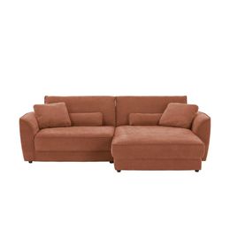 Lounge Collection Ecksofa Erion braun Ma&szlig;e (cm): B: 264 H: 83 T: 200.0 Sofas > Sofas nach Material > Stoffsofas &raquo; Sofa DE