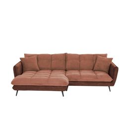 bobb Ecksofa Arianna XL kupfer Ma&szlig;e (cm): B: 275 H: 90 T: 196.0 Sofas > Sofas nach Material > Stoffsofas &raquo; Sofa DE