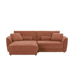 Lounge Collection Ecksofa Erion braun Ma&szlig;e (cm): B: 264 H: 83 T: 200.0 Sofas > Sofas nach Material > Stoffsofas &raquo; Sofa DE