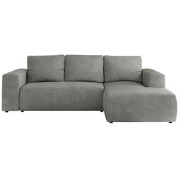 Ecksofa Beige mit Schlaffunktion Trentino grau Maße (cm): B: 266 H: 89 Sofas > Sofas nach Material > Stoffsofas » Sofa DE