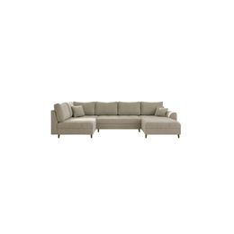 S-STYLE Wohnlandschaft Lars beige Ma&szlig;e (cm): B: 310 H: 81 Sofas > Sofas nach Material > Stoffsofas &raquo; Sofa DE