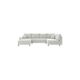 S-STYLE Wohnlandschaft Lars wei&szlig; Ma&szlig;e (cm): B: 310 H: 81 Sofas > Sofas nach Material > Stoffsofas &raquo; Sofa DE
