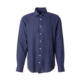 Bruun & Stengade Bruun & Stengade Button Up Shirt 'Antonelli' male Blue size XXL
