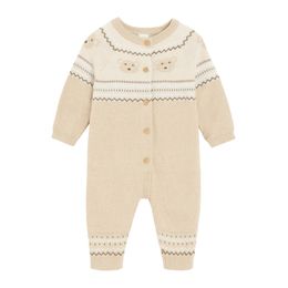 Cool Club Overall Gr&ouml;&szlig;e 68 beige / hellbeige / braun