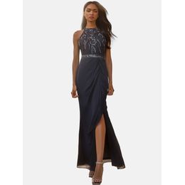 Lipsy Abendkleid Damen Gr&ouml;&szlig;e 36 navy Winterkleid
