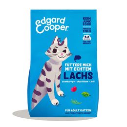 Edgard & Cooper Adult Atlantik-Lachs Katzen-Trockenfutter getreidefrei 2kg