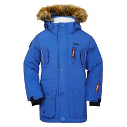 Peek U Winterjacke "West" in Blau - 50% | Gr&ouml;&szlig;e 122 | Kinder-outdoor-jacken