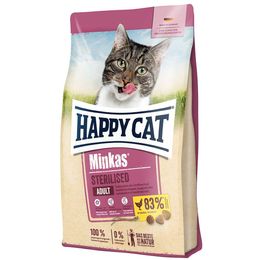 Happy Cat Minkas Sterilised Geflügel Katzen-Trockenfutter für kastrierte Katzen 1,5kg