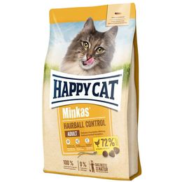 Happy Cat Minkas Hairball Control Geflügel Katzen-Trockenfutter ohne Soja 1,5kg