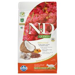 Farmina N&D Cat Quinoa Skin & Coat Herring Katzen-Trockenfutter getreidefrei 1,5kg