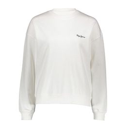 Pepe Jeans Sweatshirt in Weiß - 55% | Größe S | Damen-sweatshirts-jacken