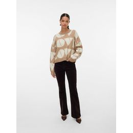 V&eacute;ro Moda Vero Moda Pullover in Beige - 62% | Gr&ouml;&szlig;e XS | Damen-pullover-cardigans