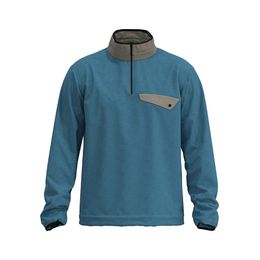Dolomite Fleecepullover "Latemar" in Blau - 67% | Gr&ouml;&szlig;e M | Herren-fleece
