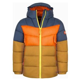 Trollkids Winterjacke "Kirkenes" in Hellbraun/ Orange - 41% | Gr&ouml;&szlig;e 104 | Kinderjacken