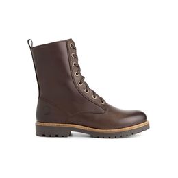 TRAVELIN' Leder-Boots "Forde" in Braun - 51% | Größe 37 | Damen-stiefel