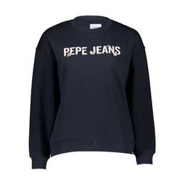 Pepe Jeans Sweatshirt in Dunkelblau - 74% | Größe M | Damen-sweatshirts-jacken