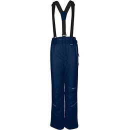 Trollkids Ski-/ Snowboardhose "Holmenkollen" - Slim fit - in Dunkelblau - 35% | Gr&ouml;&szlig;e 140 | Kinderhosen